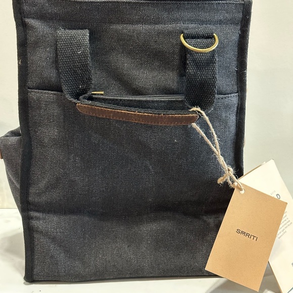 SMRITI | Other | Smriti Black Canvas Lunch Bag Exceptionally Well Made ...